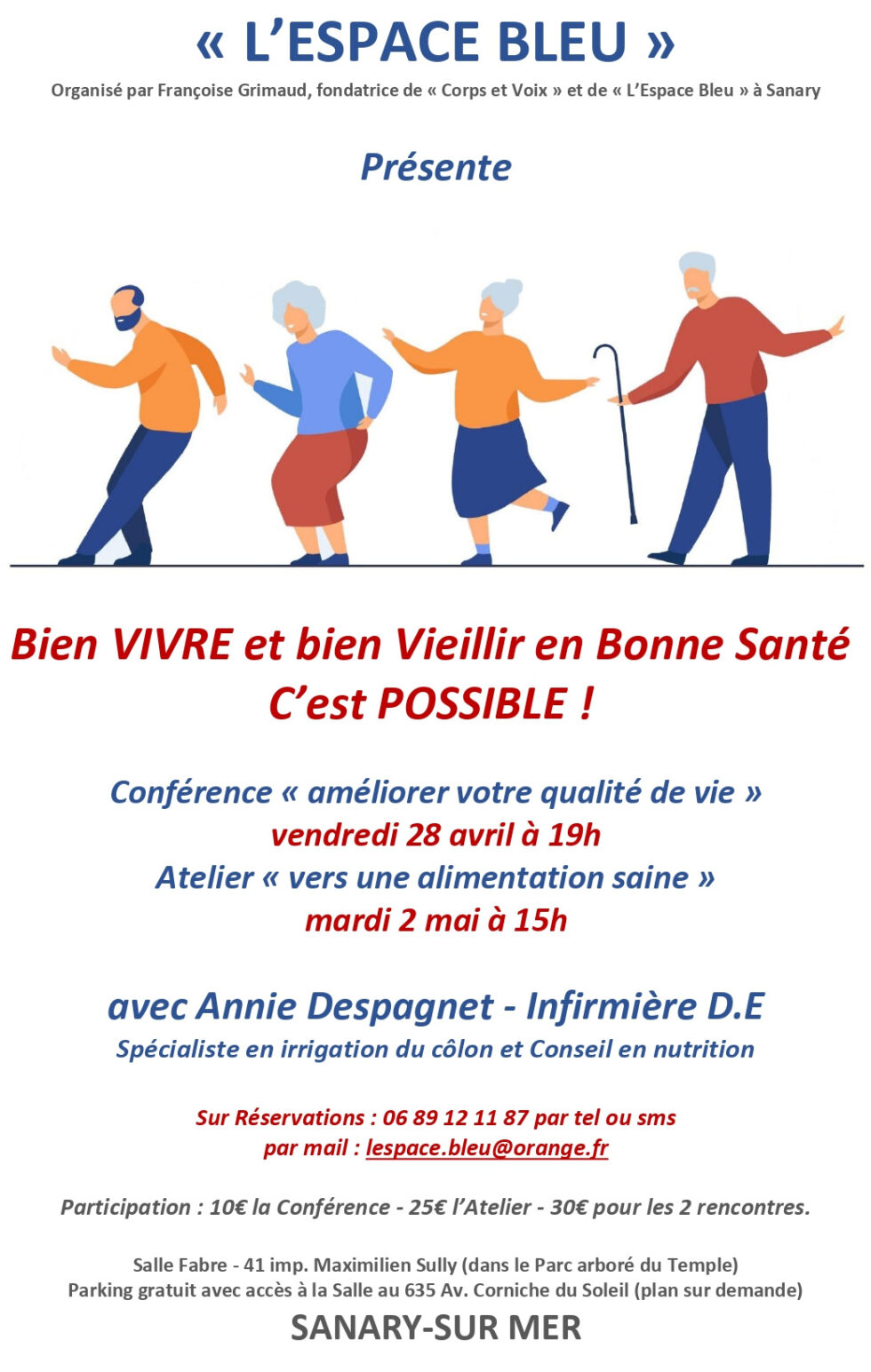 Bien VIVRE et bien Vieillir en Bonne Santé C’est POSSIBLE ! - Anydros